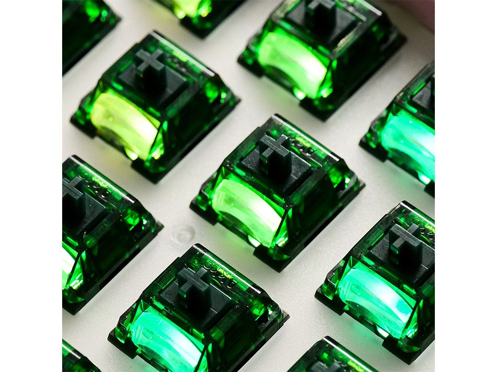 Akko MonsGeek Green Fog Switch (Linear, 45pcs) [6975351385653]