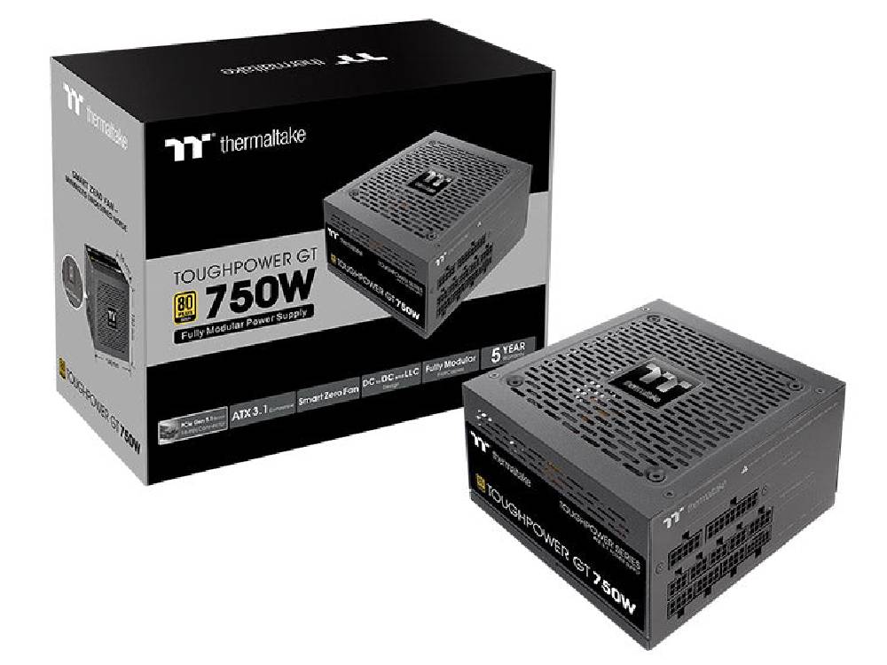 Thermaltake Toughpower GT 750W 80+ Gold ATX 3.1 Fully Modular Power ...