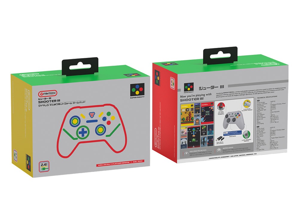 Fantech WGP13S Shooter III Wireless Gaming Controller Gamepad Multi ...