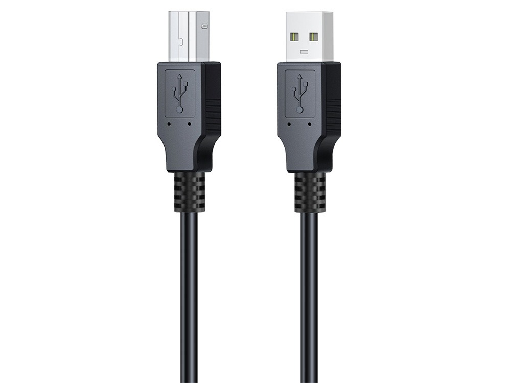 Cruxtec 1m USB-A to USB-B Cable [ATB-U2-1MBK]