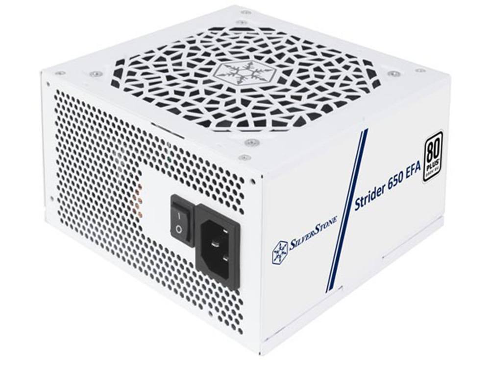 SilverStone Strider 650 EFA 80+ 650W ATX Power Supply - White [SST-ST650-EFA-WBW]