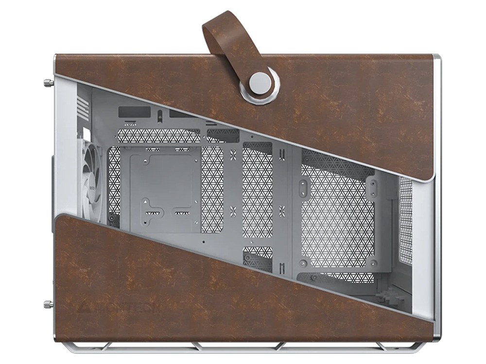 Montech Heritage Pro Leather & Metal Micro-ATX Case - White [Heritage ...