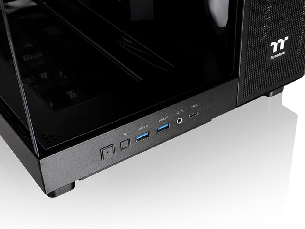 Thermaltake View 380 XL Tempered Glass ARGB Mid-Tower Case - Black ...