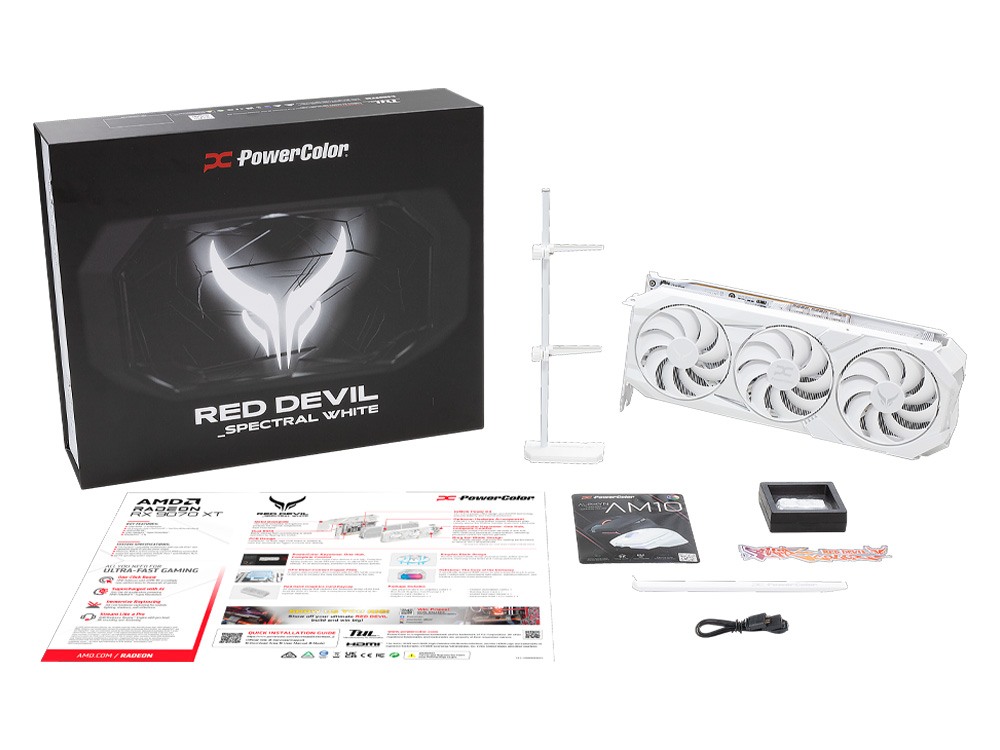PowerColor Red Devil Radeon RX 9070 XT 16GB GDDR6 OC Graphics Card ...