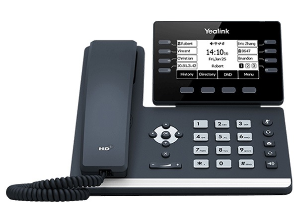 Yealink SIP-T53W 3.7" LCD 12 VoIP Wi-Fi Bluetooth Handset Prime ...