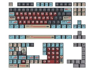 Keytok Mecha Godzilla KOL Profile Dye-Sub PBT Keycaps (157 pcs ...