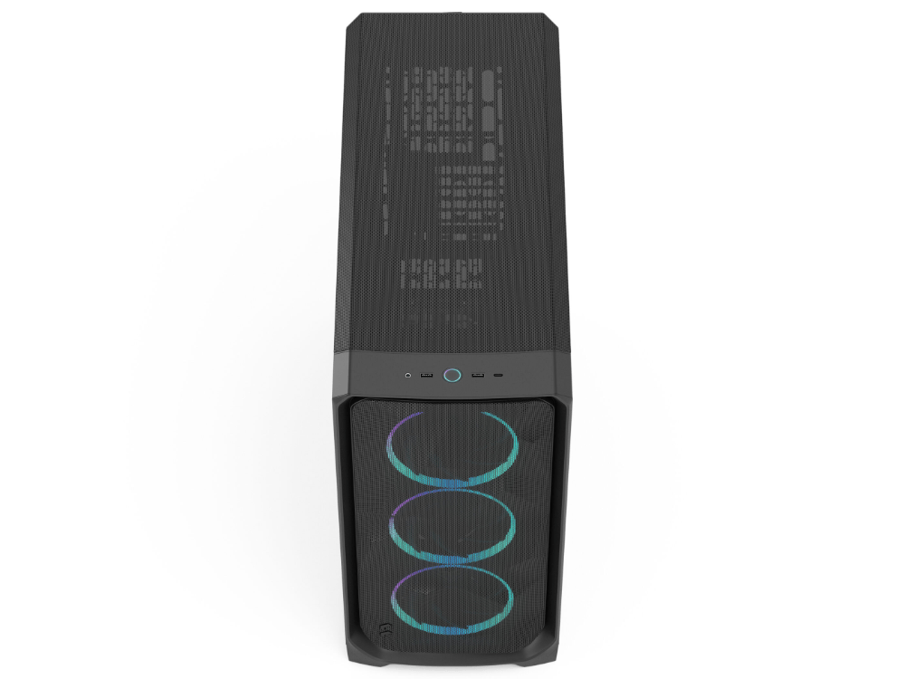 Fractal Design Meshify 3 XL Full-Tower Case - Black RGB TG Light Tint ...