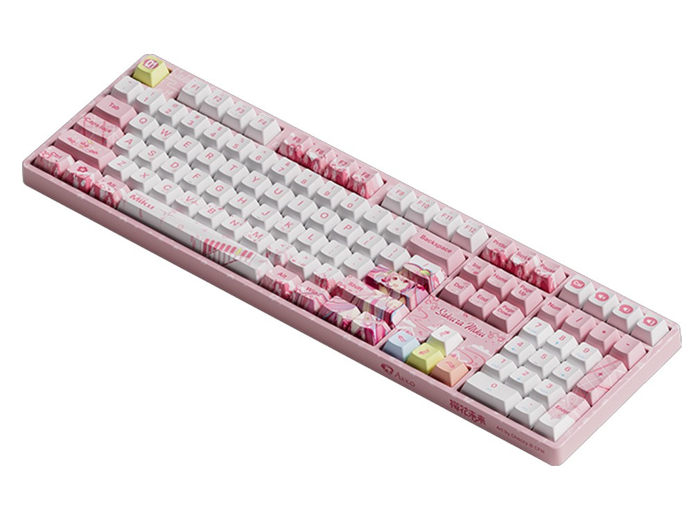 Akko 5108B Plus Tri-mode Wireless RGB Creamy Cyan Switch Keyboard ...