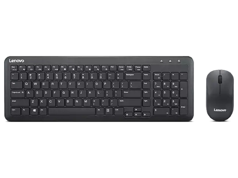 Lenovo 300 Wireless Combo Keyboard and Mouse - US English [GX31C95738]