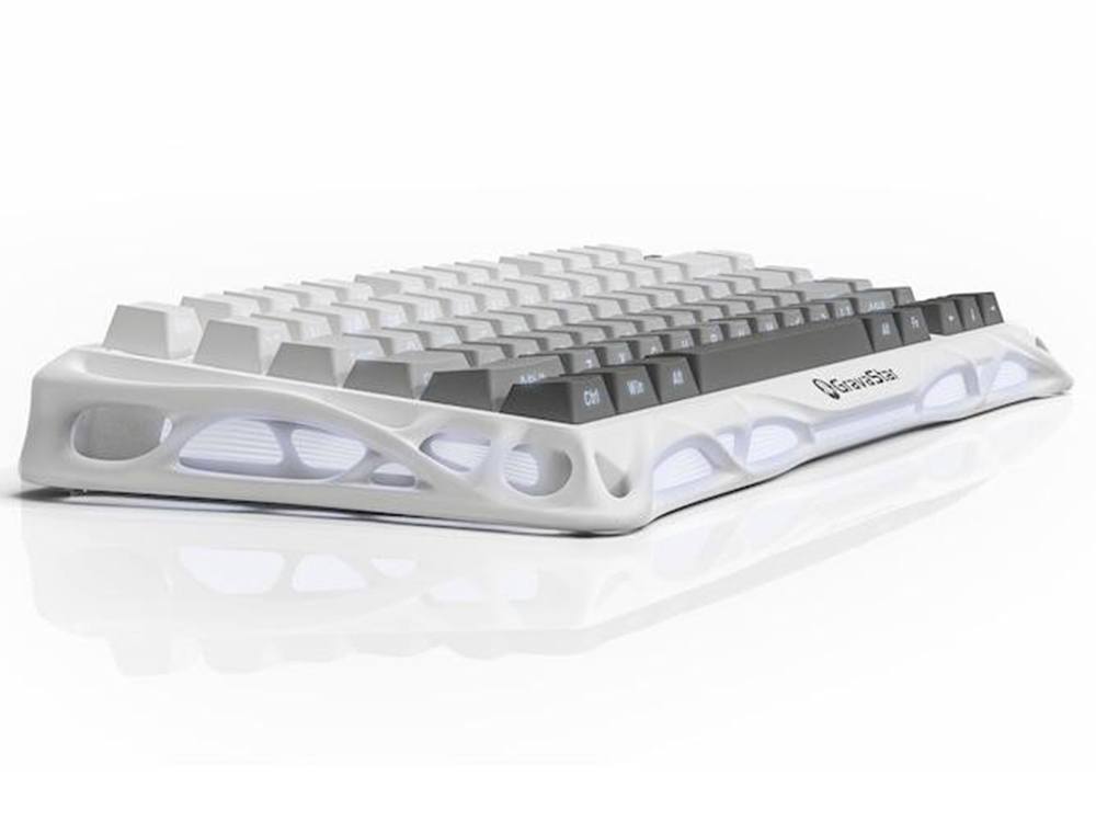 GravaStar Mercury K1 Wireless RGB Gaming Keyboard - Gradient White [GS ...