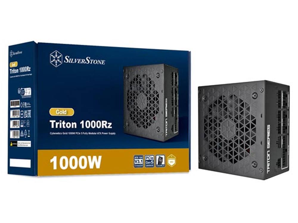 SilverStone Triton 1000Rz 1000W Cybenetics Gold Fully Modular ATX Power ...
