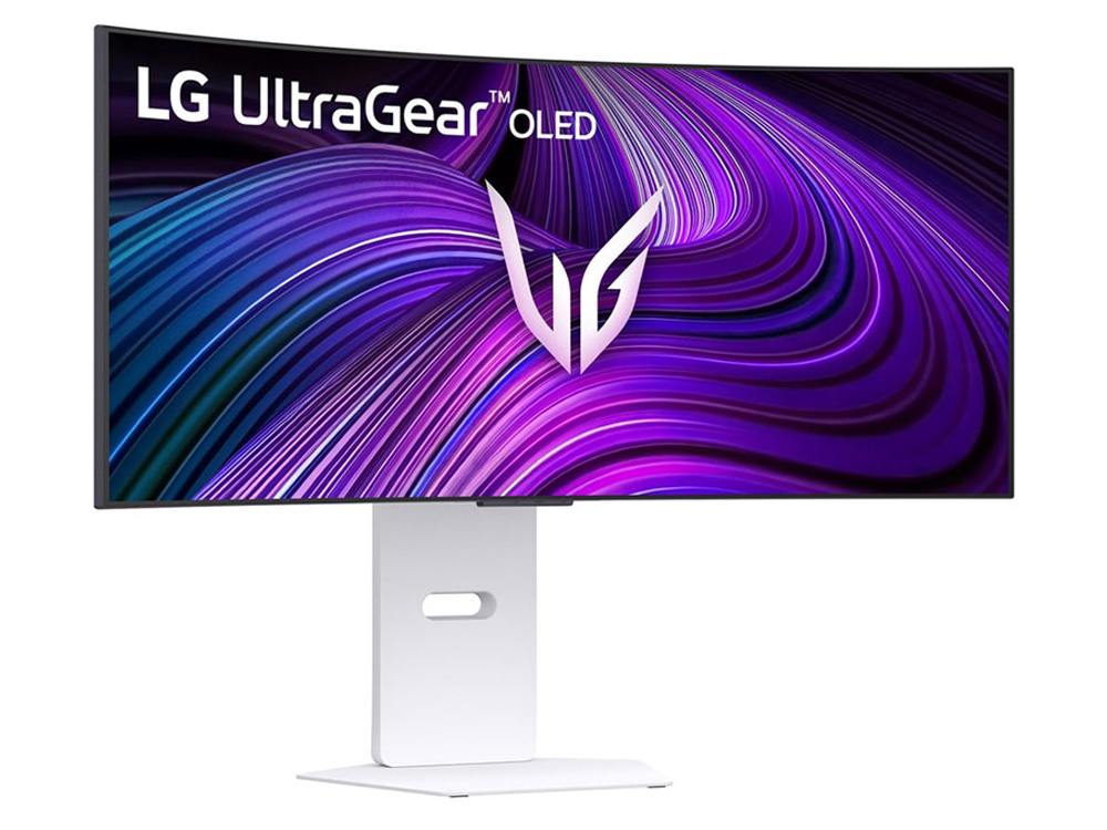 LG 34GX90SA-W UltraGear 34" WQHD OLED 240Hz Curved Smart Gaming Monitor ...