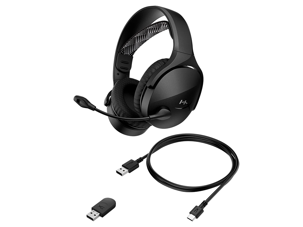 HyperX Cloud Jet Dual Wireless Gaming Headset - Black [AJ0T1AA]
