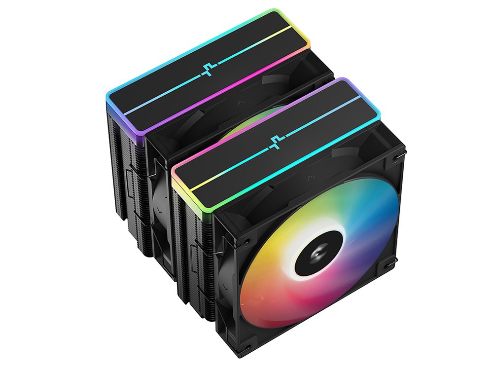 Deepcool AG620 V2 Black Zero 120mm with ARGB Top Cover CPU Cooler ...