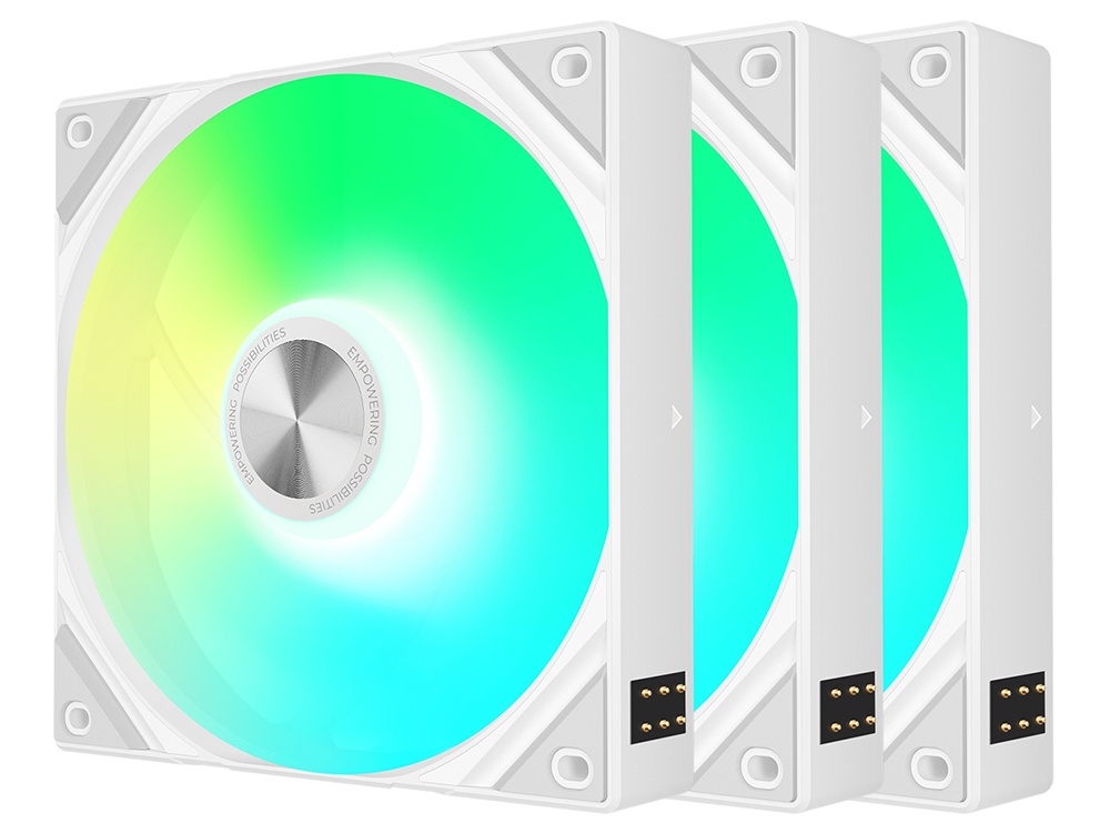 TRYX ROTA SL 120 120mm ARGB Fan - White (3-pack) [F-R120A-AM3M-G0W]