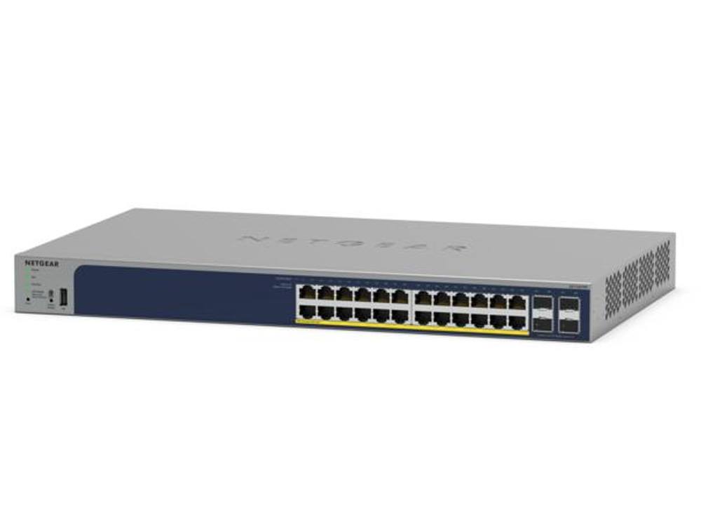 NETGEAR GS728TPPv3 28-Port 380W PoE+ Smart Switch [GS728TPP-300AUS]