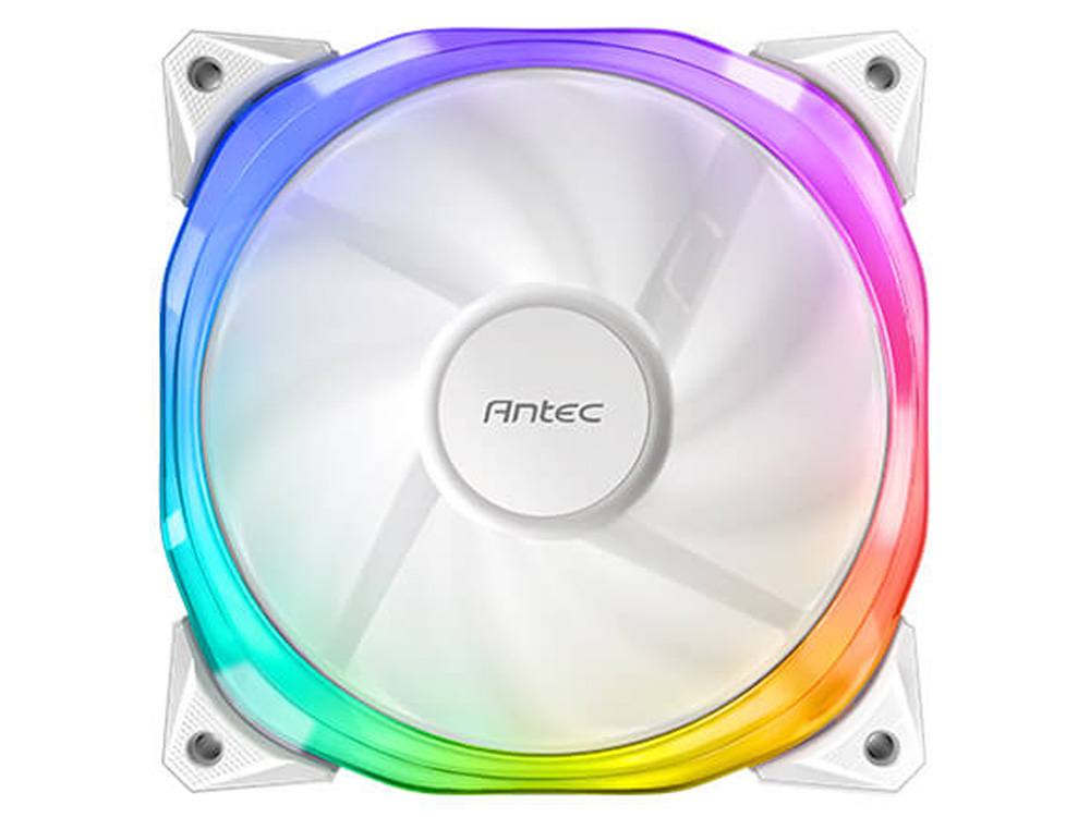 Antec Fusion 120mm ARGB Fans with ARGB Controller - White (5-Pack) [CAA ...