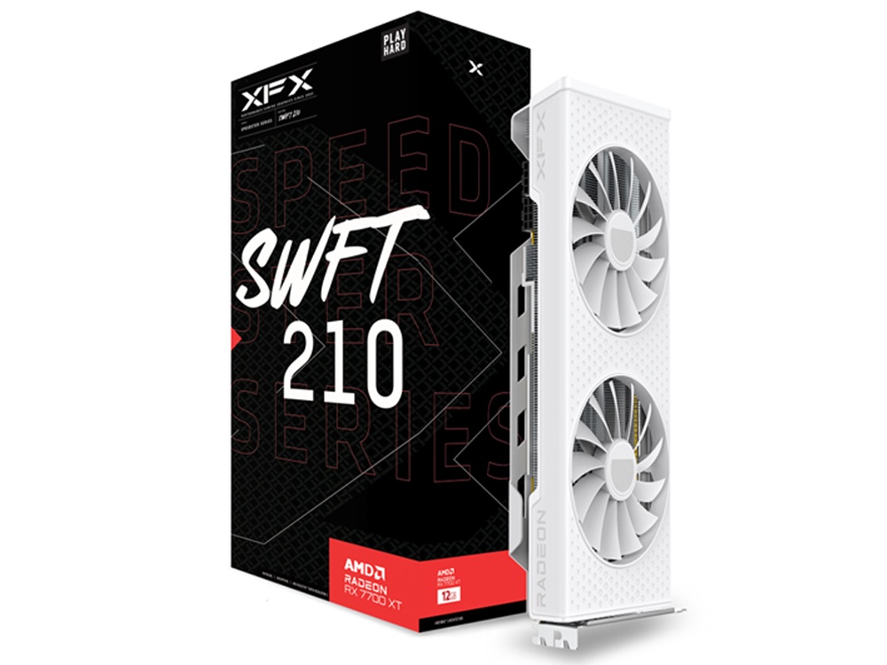 XFX Speedster SWFT210 Radeon RX 7700XT 12GB GDDR6 Graphics Card [RX ...