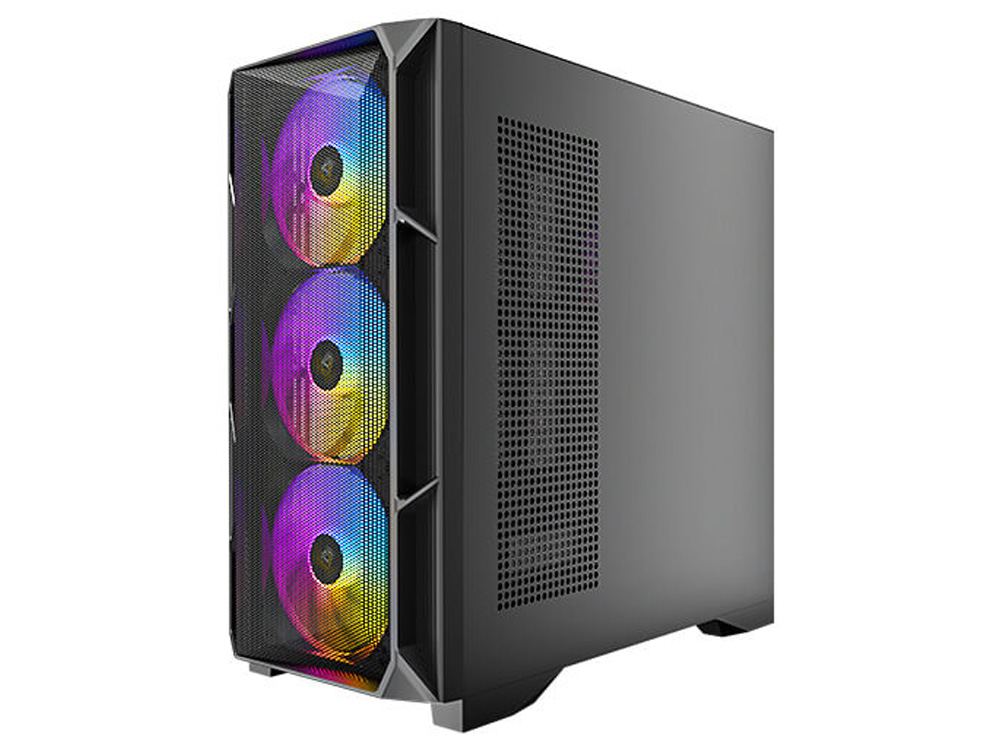 Antec AX1000 ARGB Mid-Tower Gaming Case - Black [AX1000 ARGB]