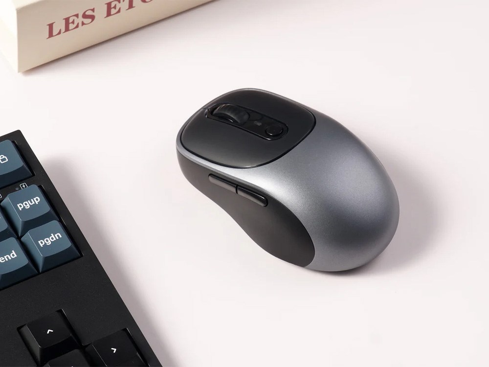 Keychron BM24 1000Hz Bluetooth Wireless Mouse - Metal Gray [MSKCBM24C61]
