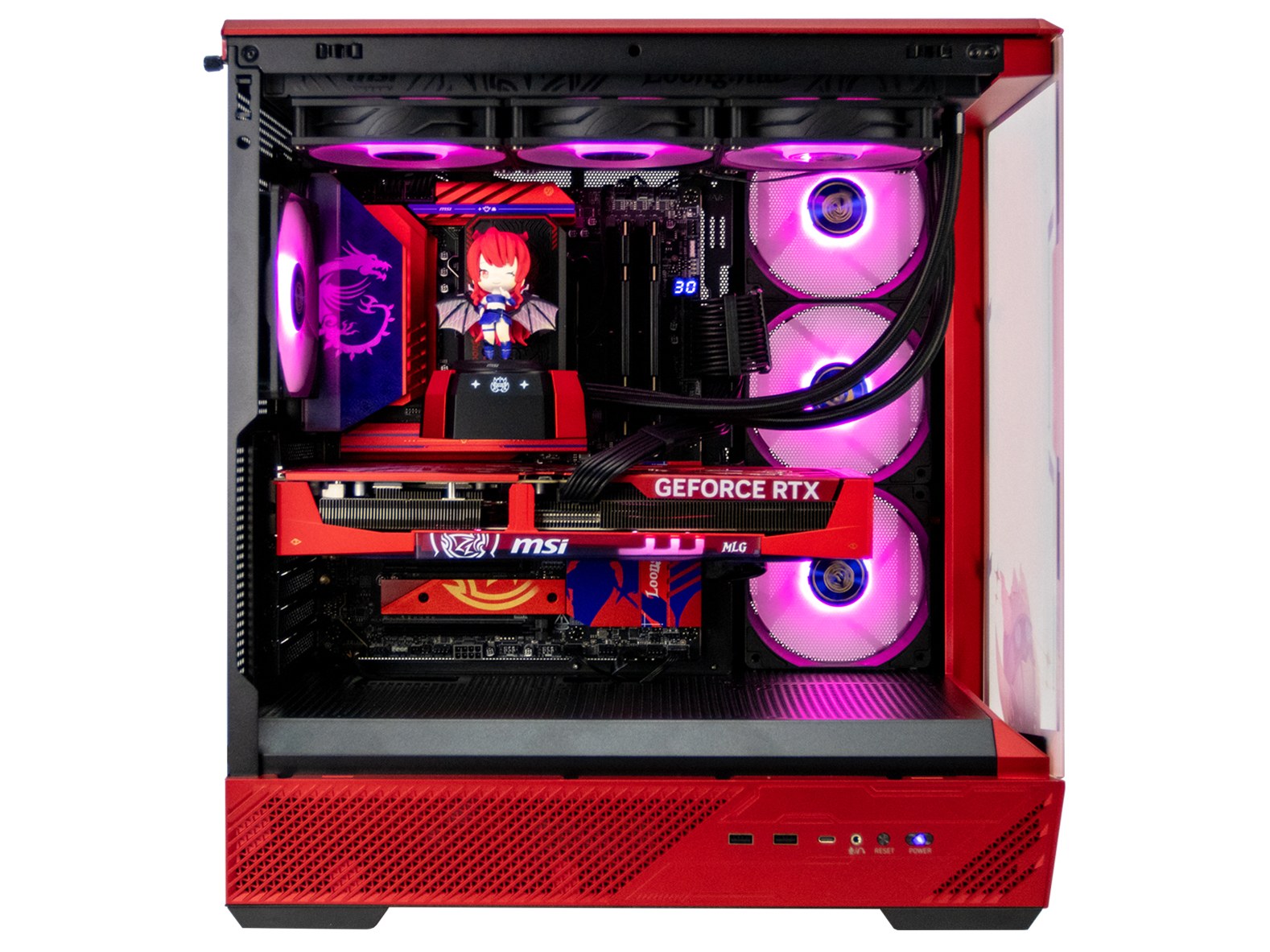 Centre Com MSI MLG Ryzen 7 9800X3D RTX 5070 Ti Gaming PC with Windows ...