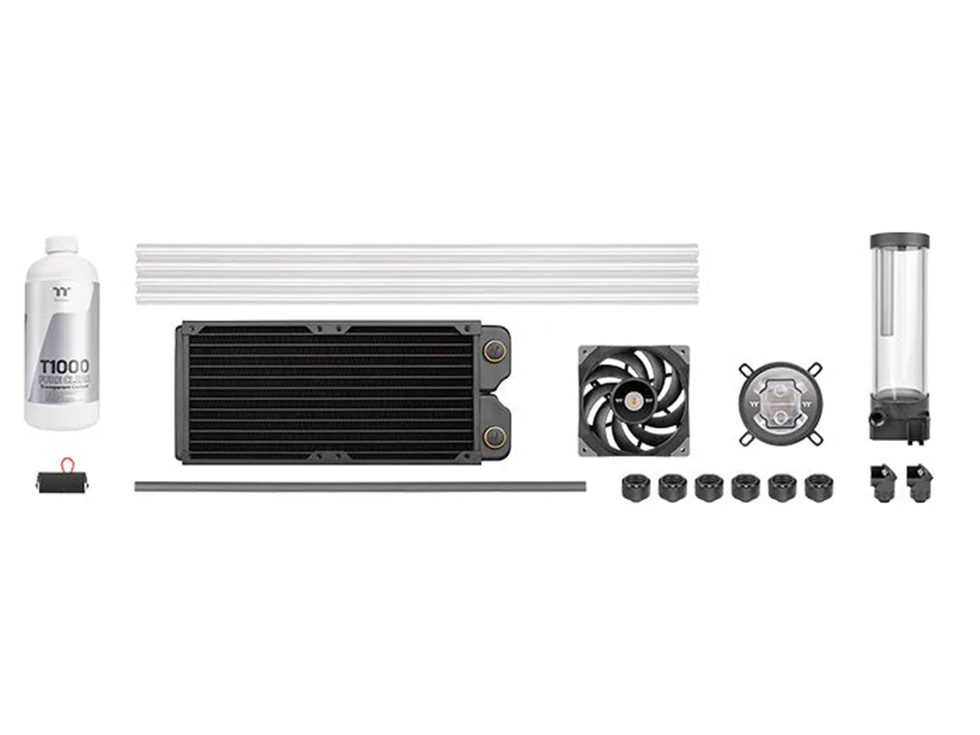 Thermaltake Pacific TOUGH C240 DDC Hard Tube Water / Liquid Cooling Kit ...