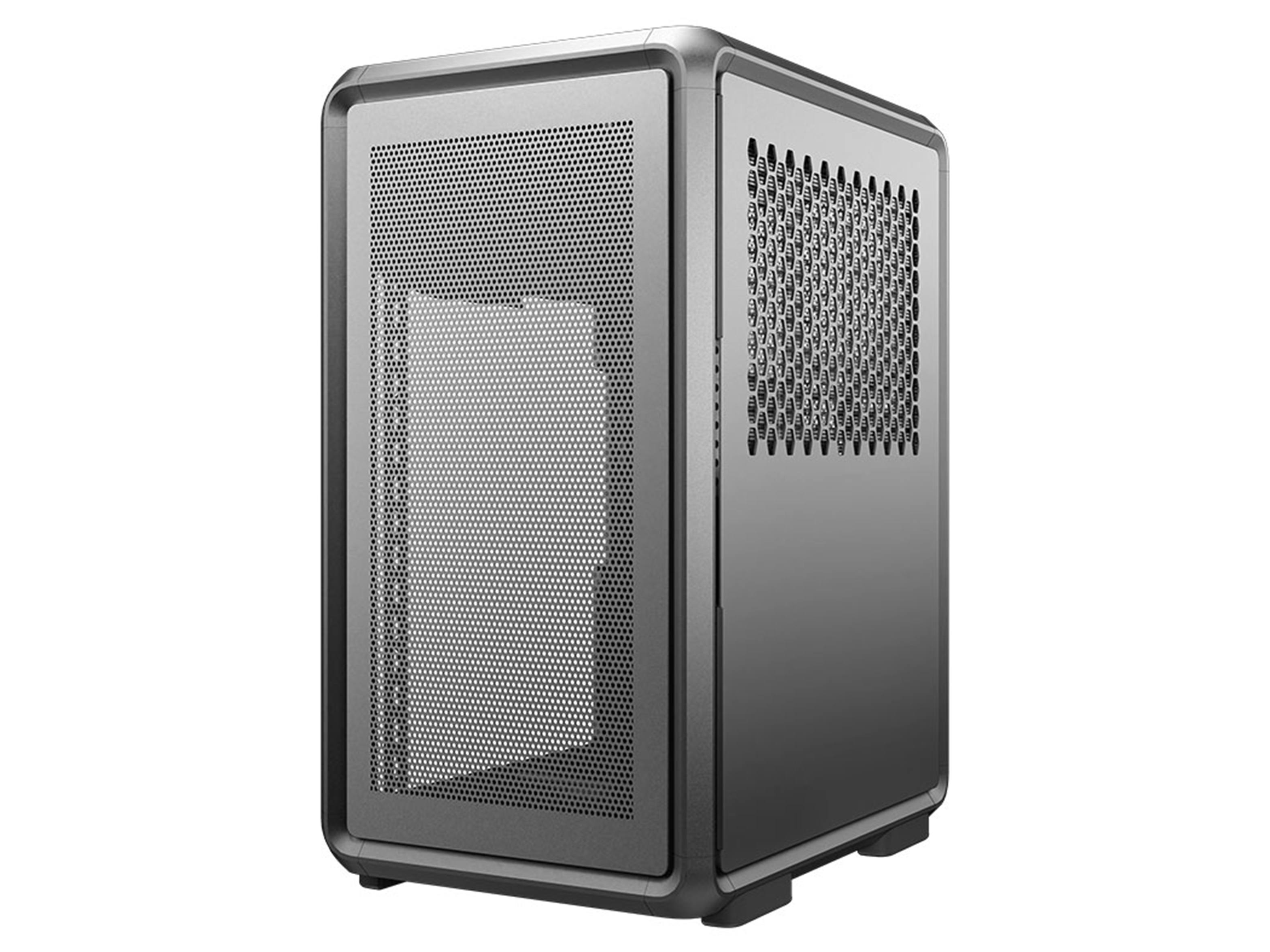 Cooler Master MasterFrame 400 Mesh Micro-ATX Case - Silver [MF400M-SHNN ...
