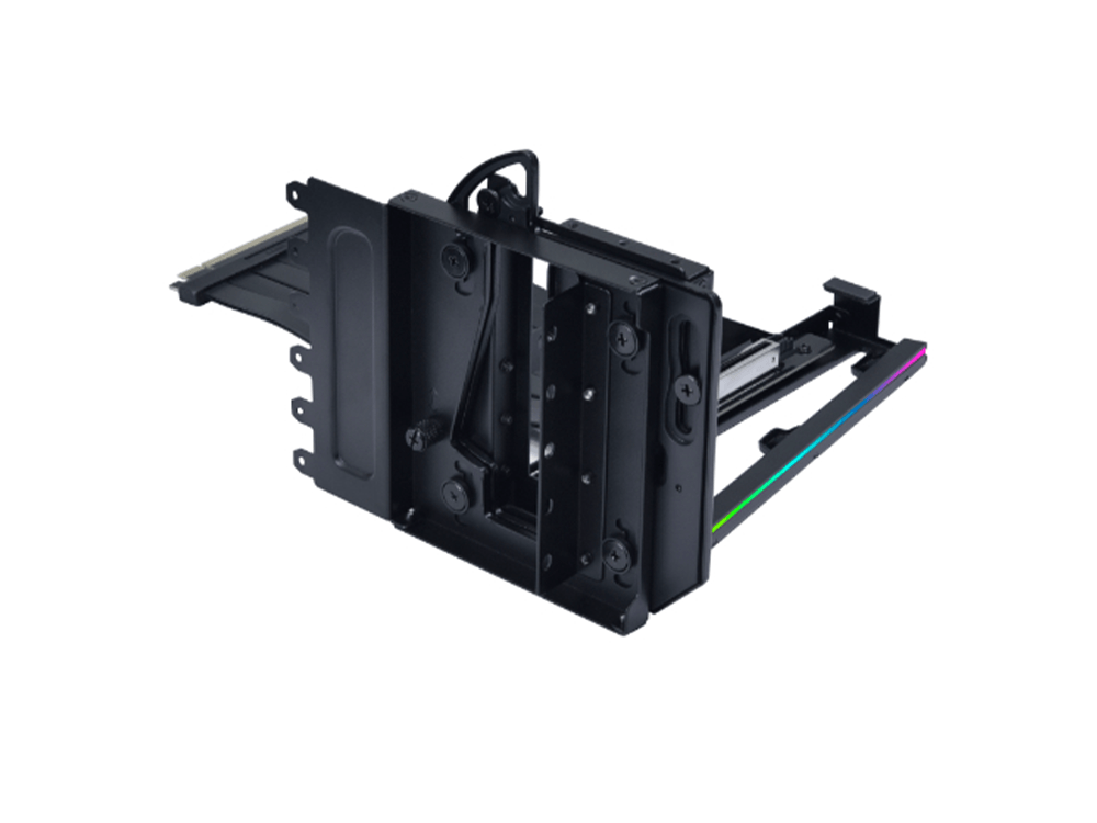 Lian Li VG4-5-V4W Multi-Directional 4 Slots Vertical GPU Kit - Black ...