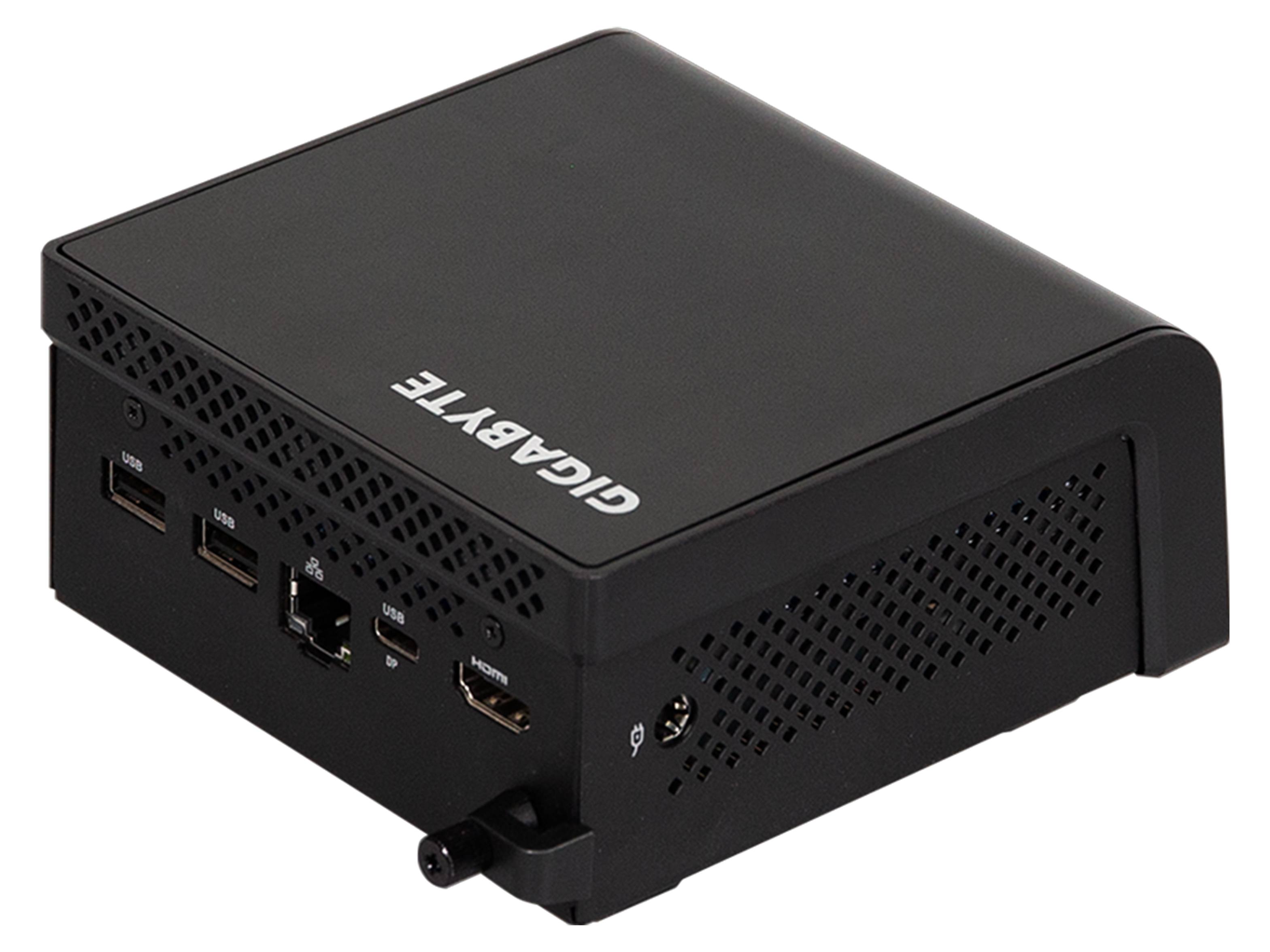 GIGABYTE BRIX Intel N250 Barebone Mini PC [GB-BTIP-N250-BW]